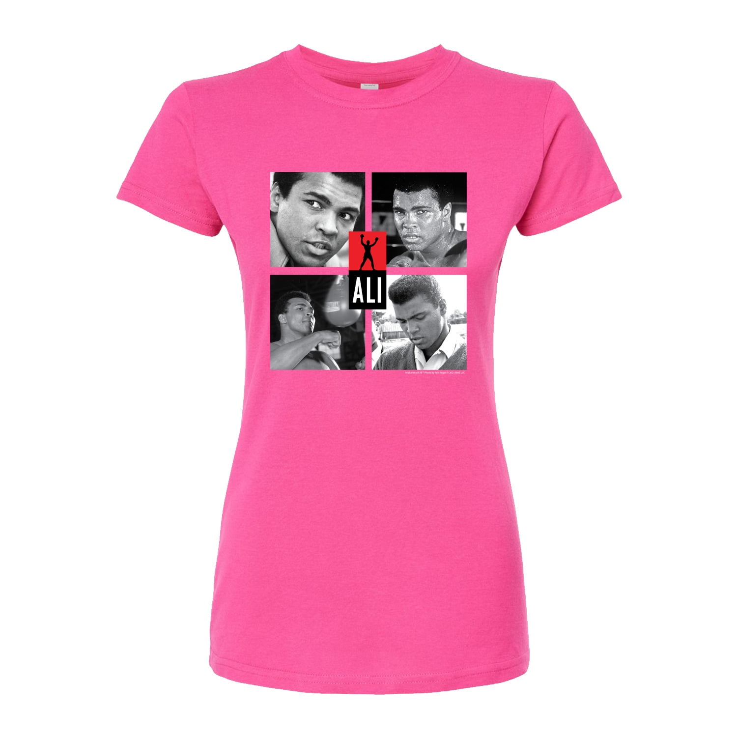 Muhammad Ali - Boxing Legend - Iconic Photos - Juniors Fitted Graphic T ...