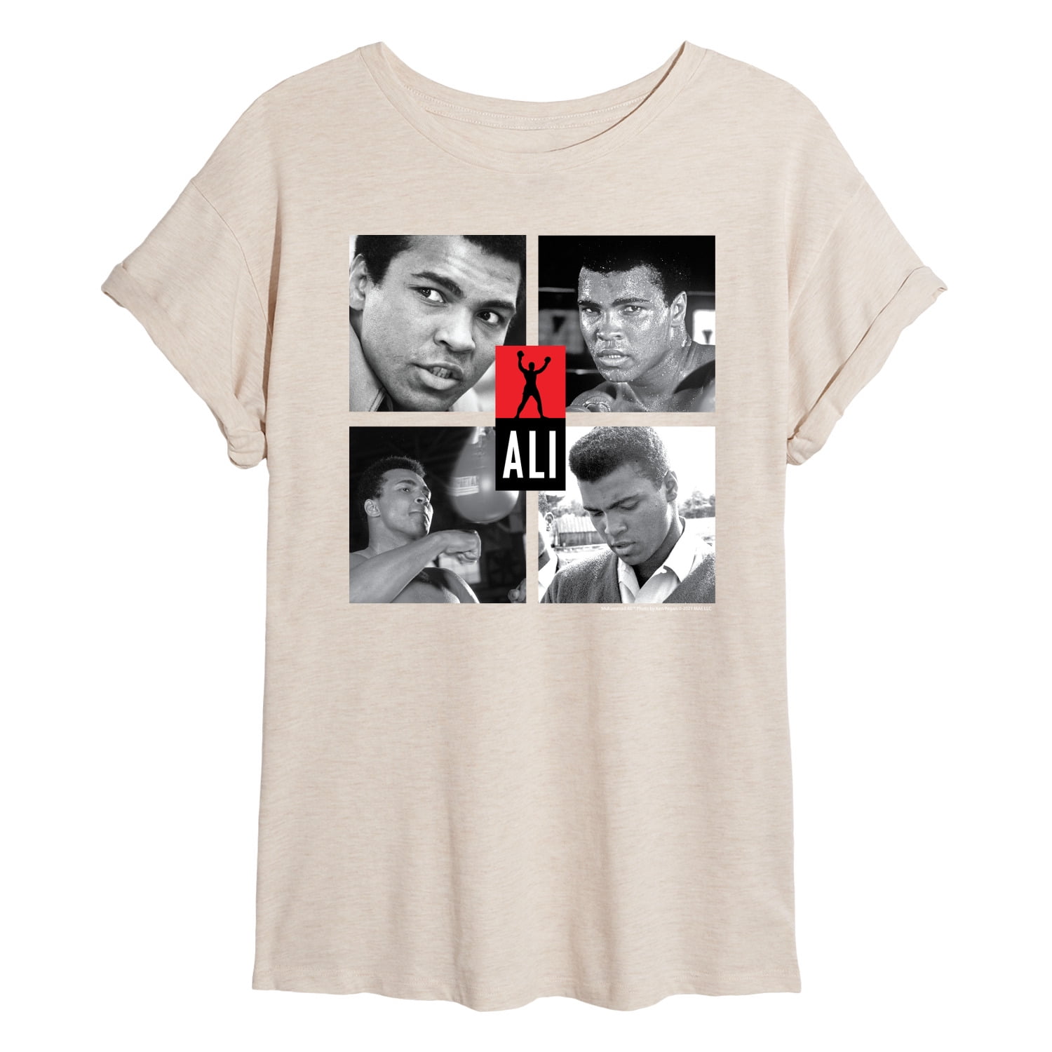 Muhammad Ali - Boxing Legend - Iconic Photos - Women's Oversized T ...