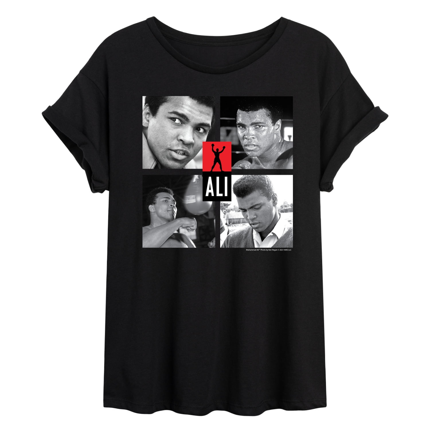Muhammad Ali - Boxing Legend - Iconic Photos - Women's Oversized T ...