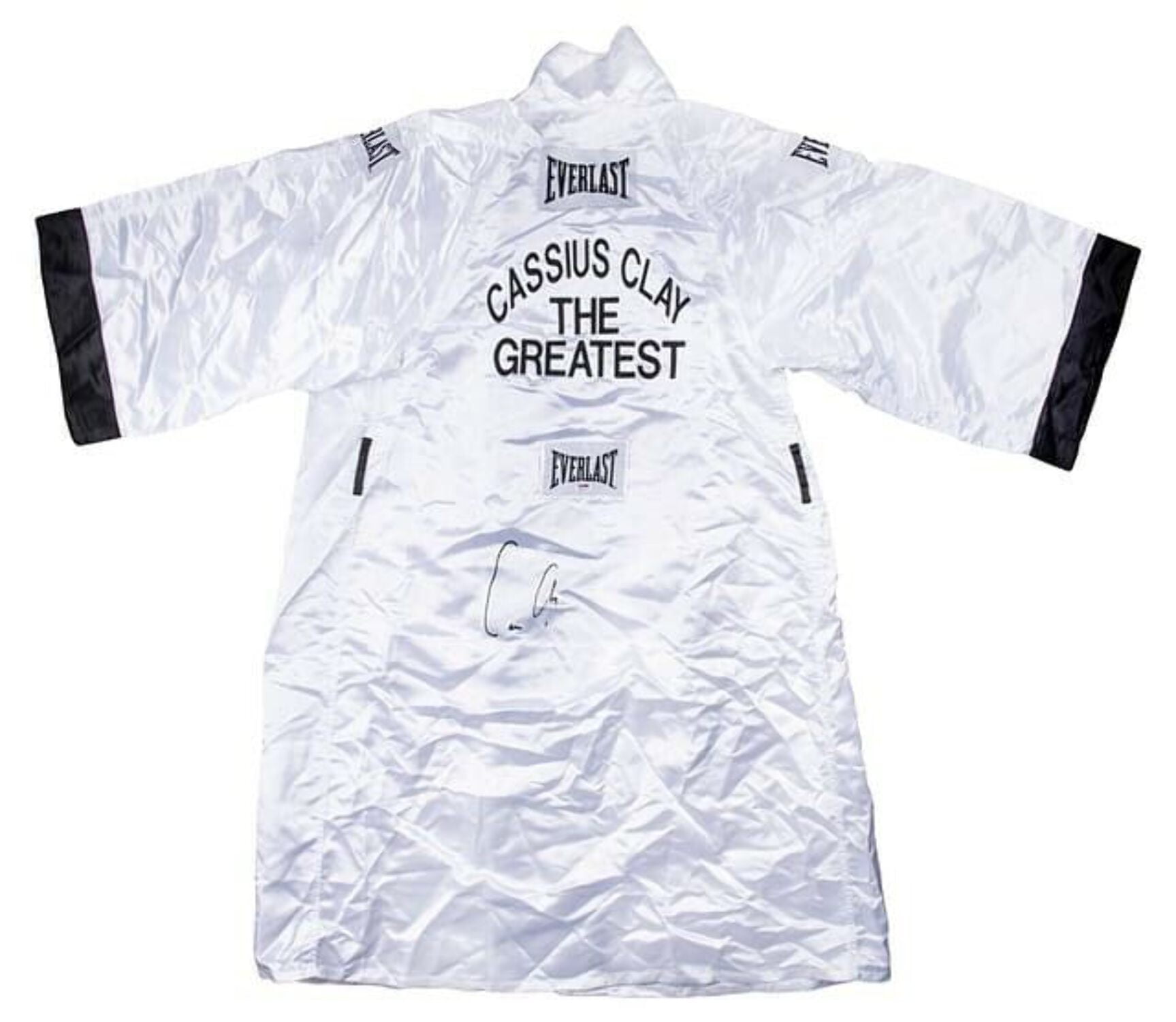 Muhammad Ali "Cassius Clay" Signed Everlast Boxing Robe With PSA DNA ...
