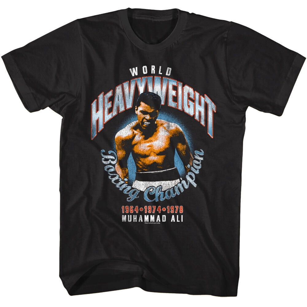 Muhammad Ali Championship Years Men's T Shirt World heavyweight Boxing ...
