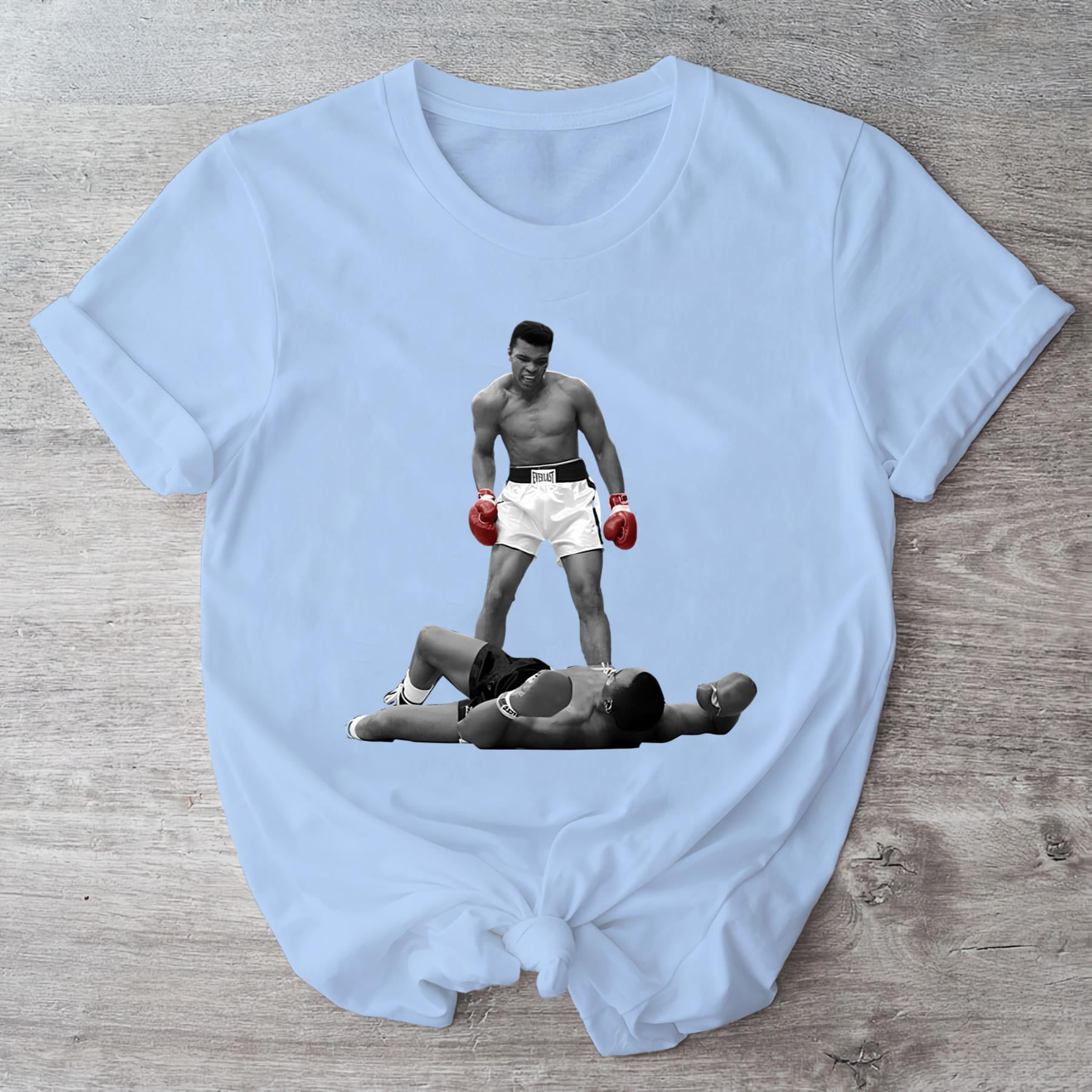Muhammad Ali Close Up Sonny Liston On The Canvas 1st Round KO Men's T ...