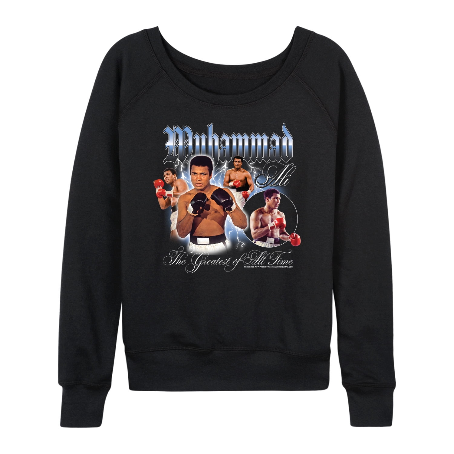 Muhammad Ali - Collage -Women's French Terry Long Sleeve Shirt ...