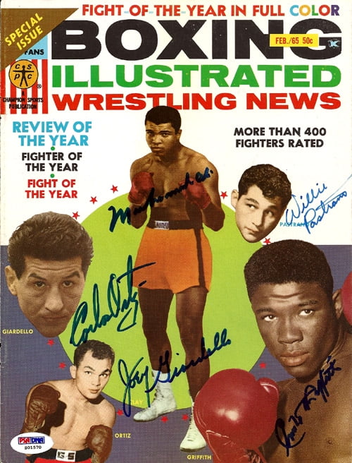 Muhammad Ali, Emile Griffith, Joey Giardello, Willie Pastrano & Carlos ...