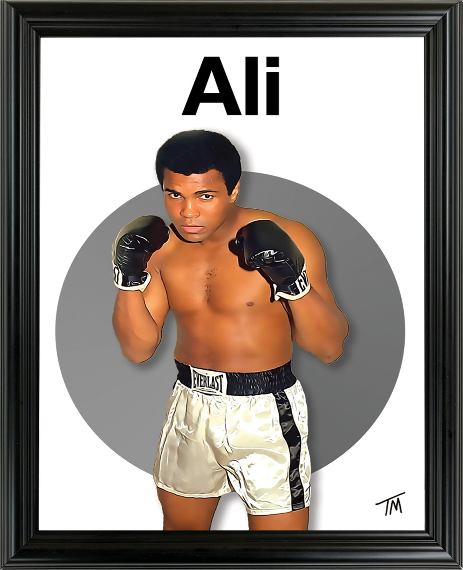 Muhammad Ali Framed Sports Art Photo by Thomas Maxwell - Walmart.com