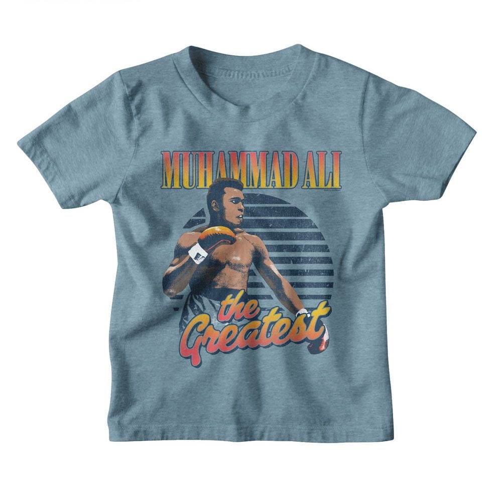 Muhammad Ali Greatest Gradients Vintage Indigo Toddler T-Shirt ...