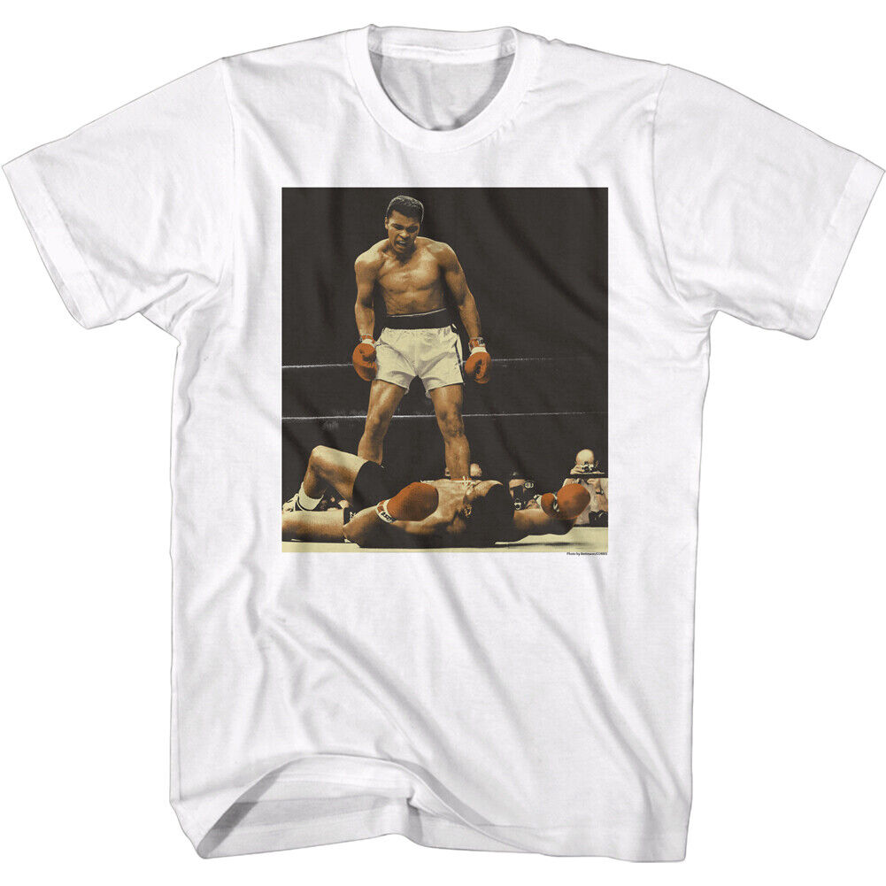 Muhammad Ali Greatest Knockout Moments Men's T Shirt KO Sonny Liston ...