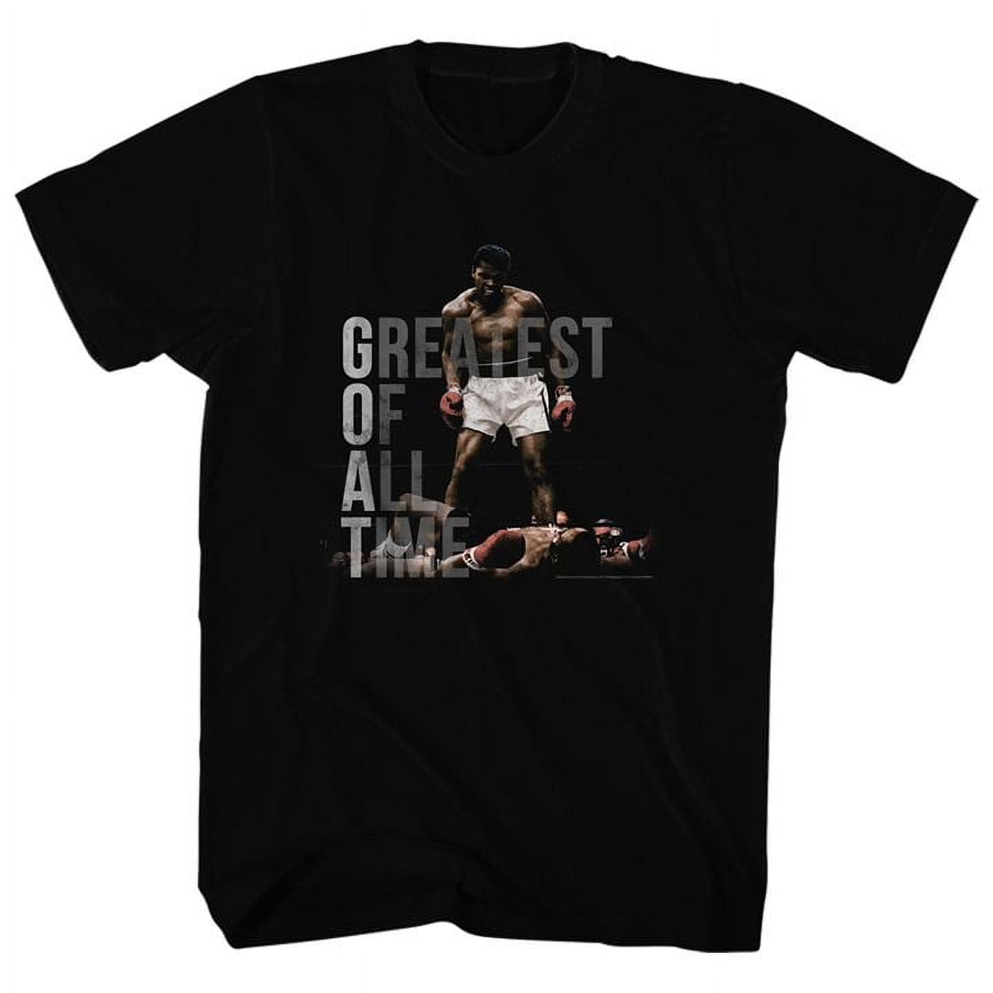Muhammad Ali Greatest Of All Time Black Adult T-Shirt - Walmart.com