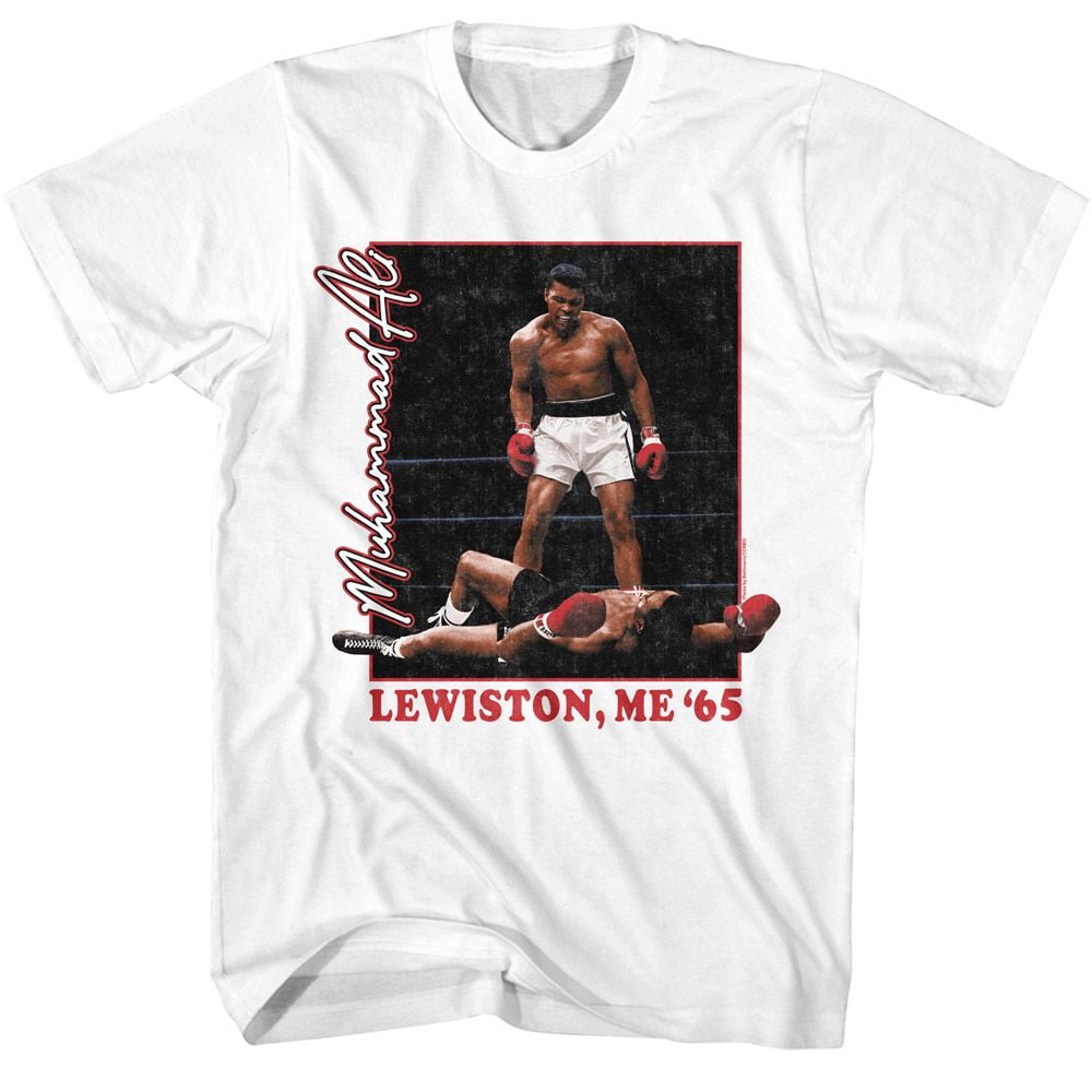 Muhammad Ali Lewiston White Adult T-Shirt 4Xl - Walmart.com