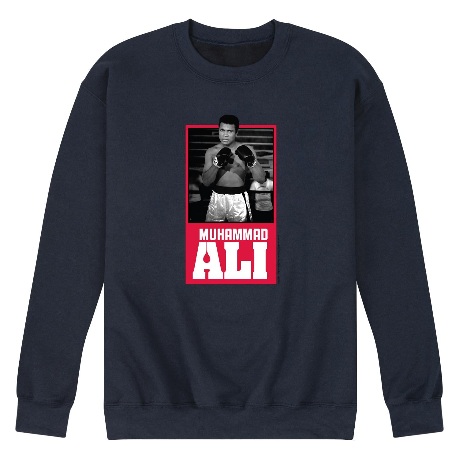 Muhammad Ali - Men's Crew Neck Fleece Pullover - Walmart Business Supplies