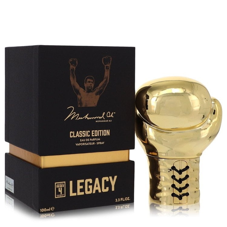 Muhammad Ali Men's Legacy Round 4 EDP, Aromatic Woody Fragrance, 3.4 oz ...