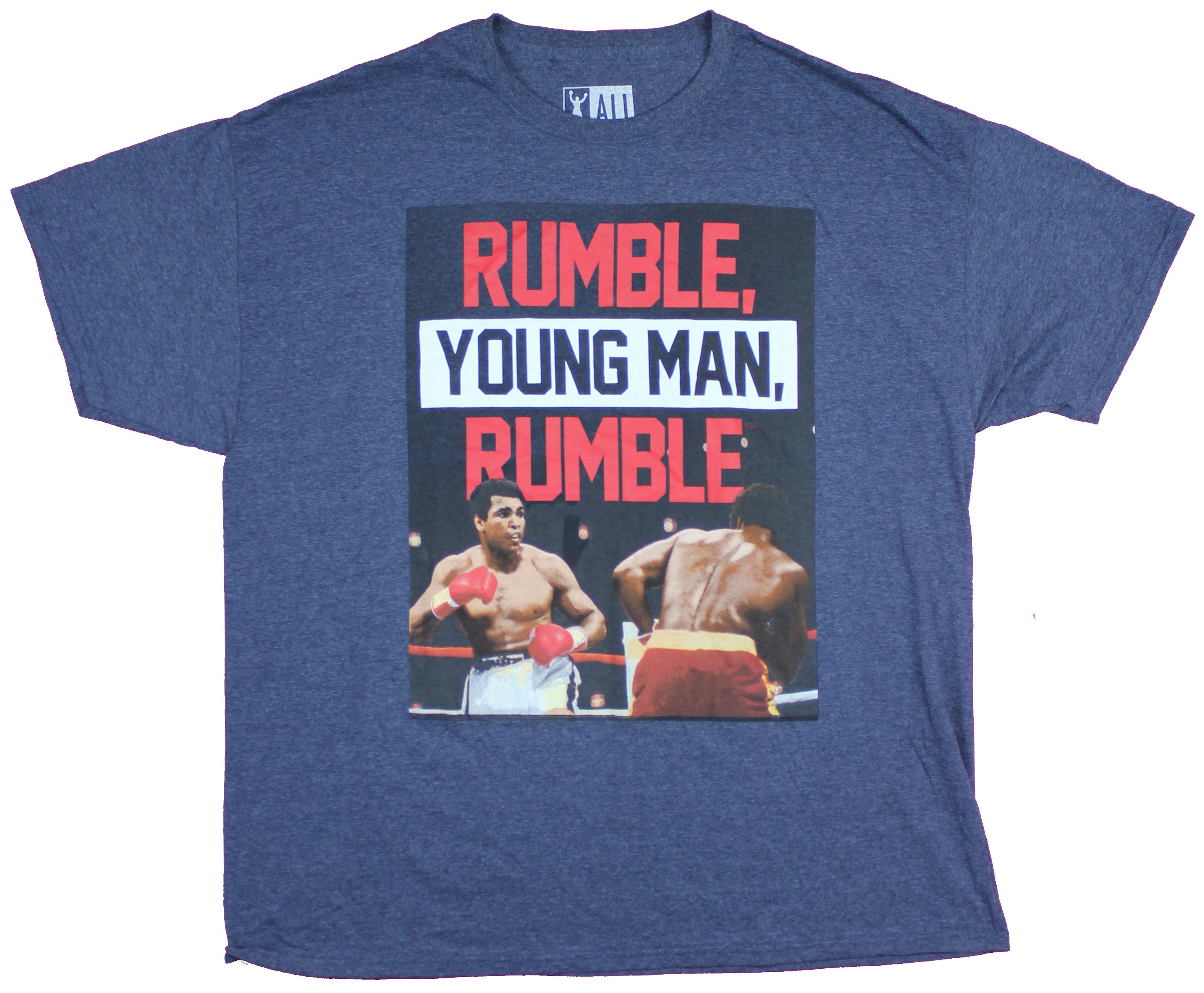 Muhammad Ali Mens T-Shirt - Rumble Young Man Rumble Boxing Photo (5X ...