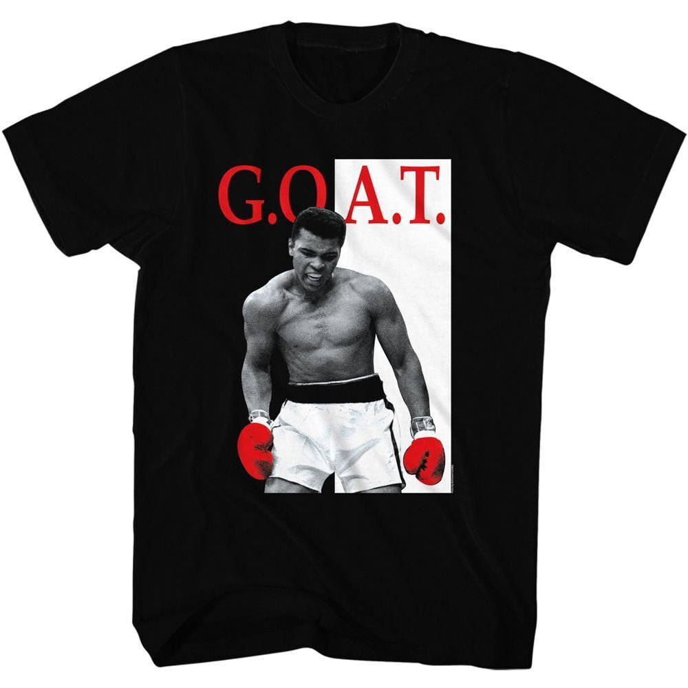 Muhammad Ali Muhammad Ali Goat Black Icon Shirt - Walmart.com