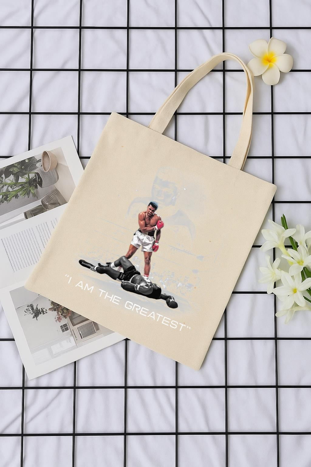 Muhammad Ali Over Liston Boxing Bag, Muhammad Ali Bag GOAT Greatest Of ...