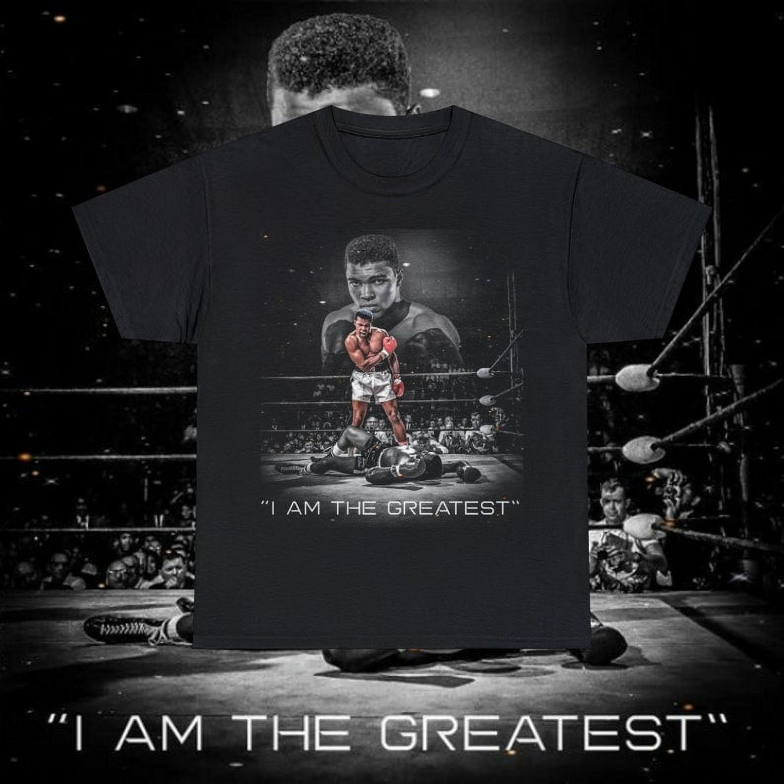 Muhammad Ali Over Liston Boxing Shirt, Muhammad Ali Shirt GOAT Greatest ...