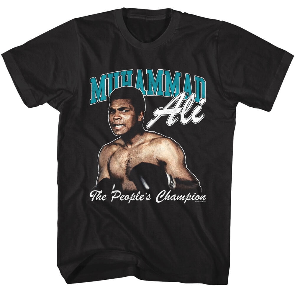 Muhammad Ali People's Champion Men's T Shirt Boxing Legend Fighter ...
