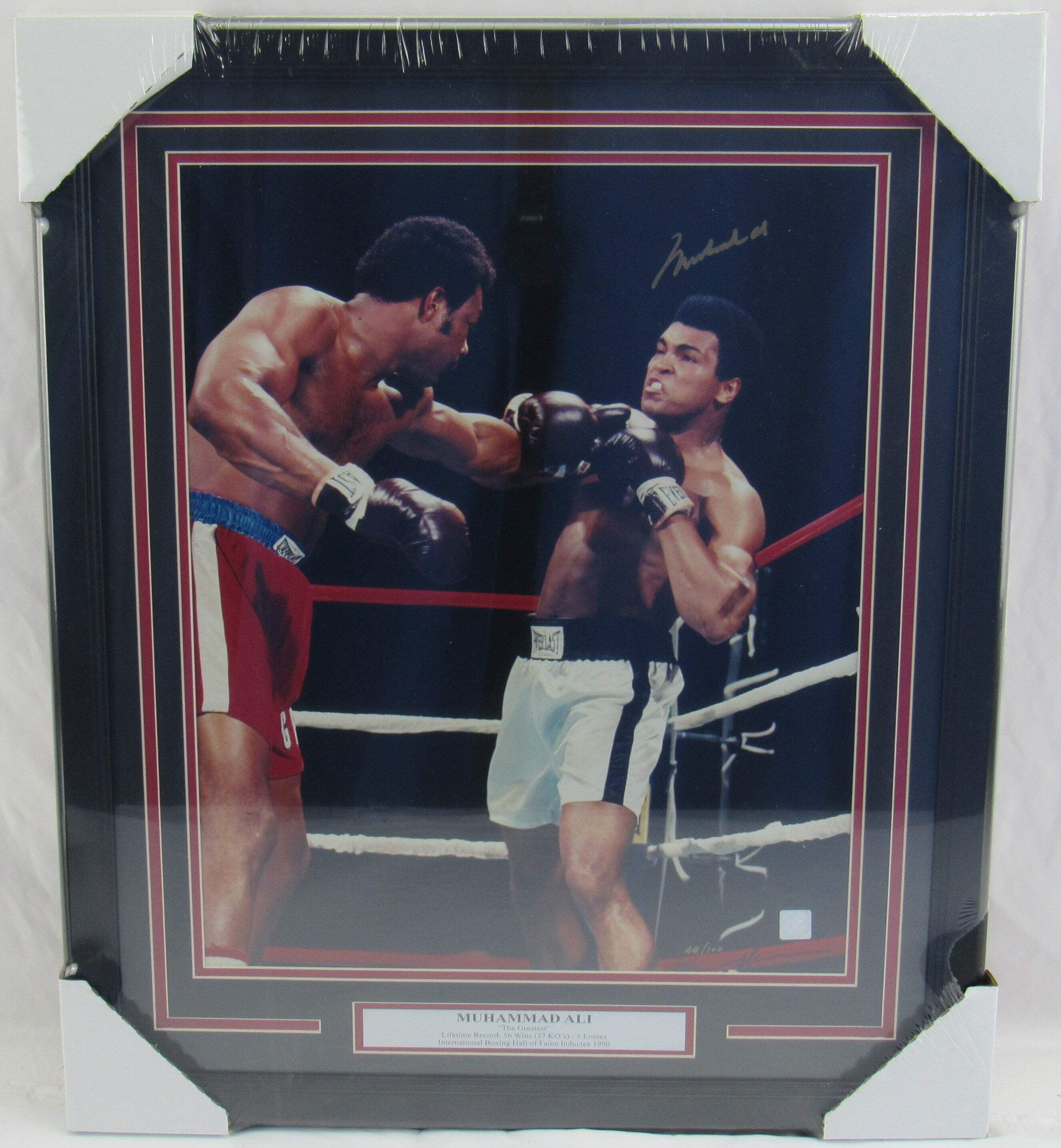 Muhammad Ali Signed 16x20 Auto Autograph Framed Photo JSA LOA XX12402 ...