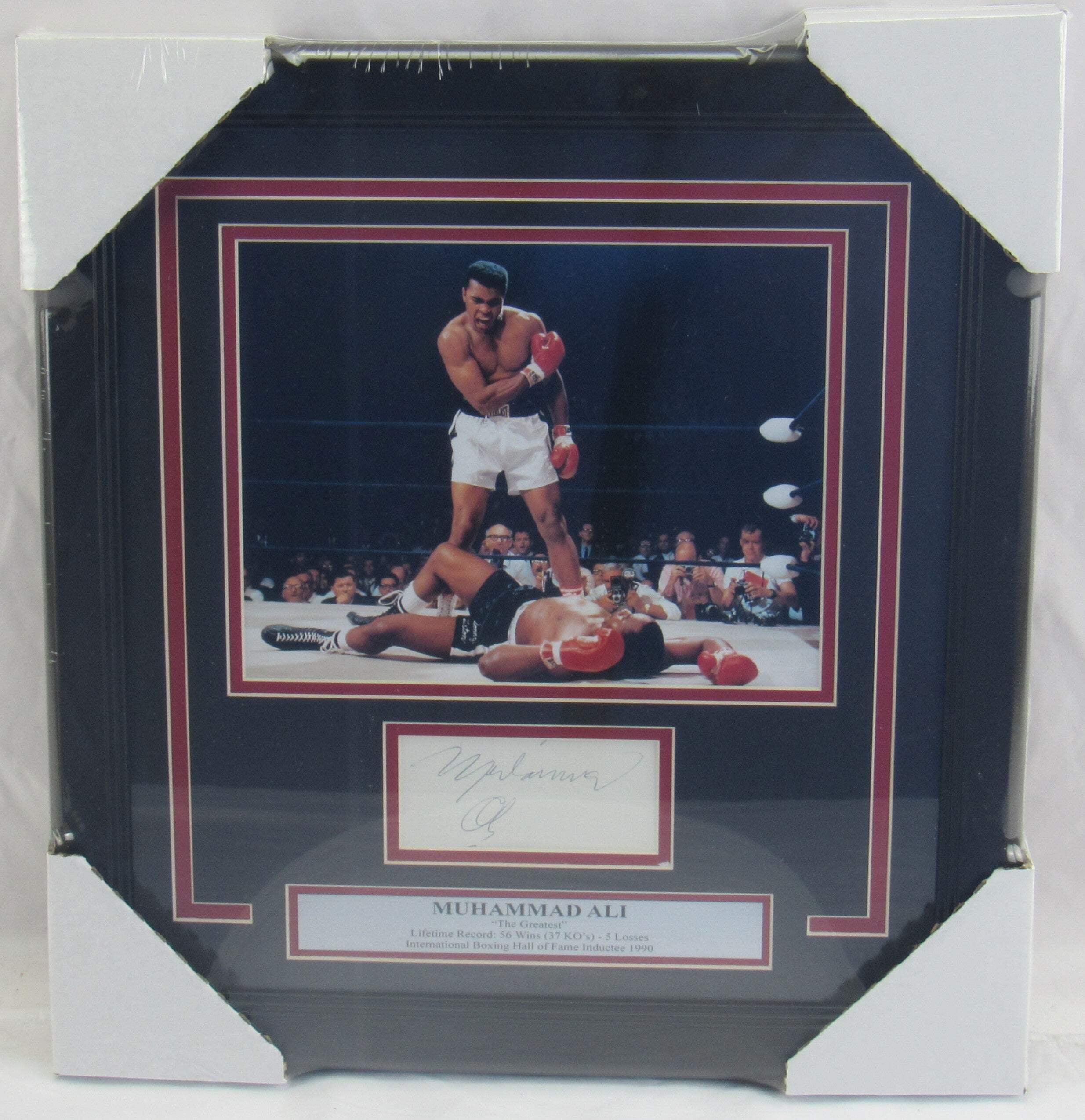 Muhammad Ali Signed Auto Autograph Framed Cut JSA LOA BB12628 - Walmart.com