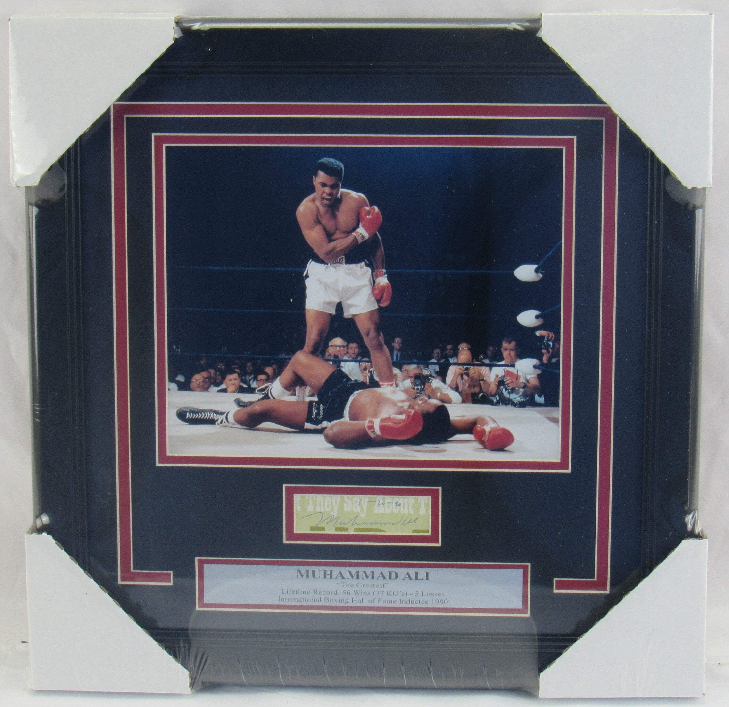 Muhammad Ali Signed Auto Autograph Framed Cut JSA LOA XX23120 - Walmart.com