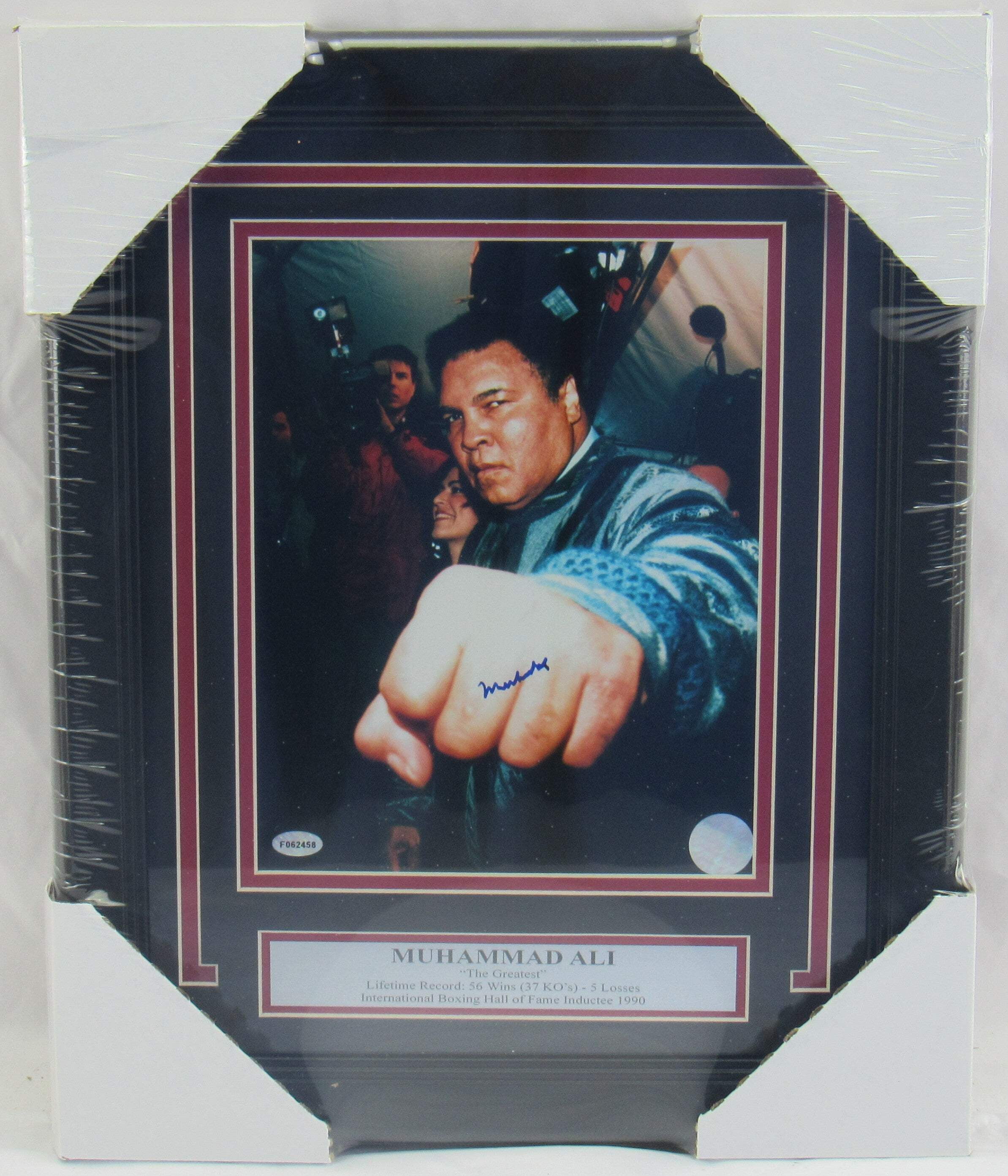 Muhammad Ali Signed Auto Autograph Framed Photo JSA LOA XX11529 ...