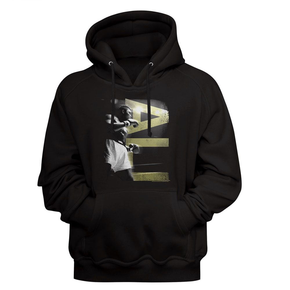 Muhammad Ali Spotlight Fighting Hoodie Boxing Ring Legend Champion ...