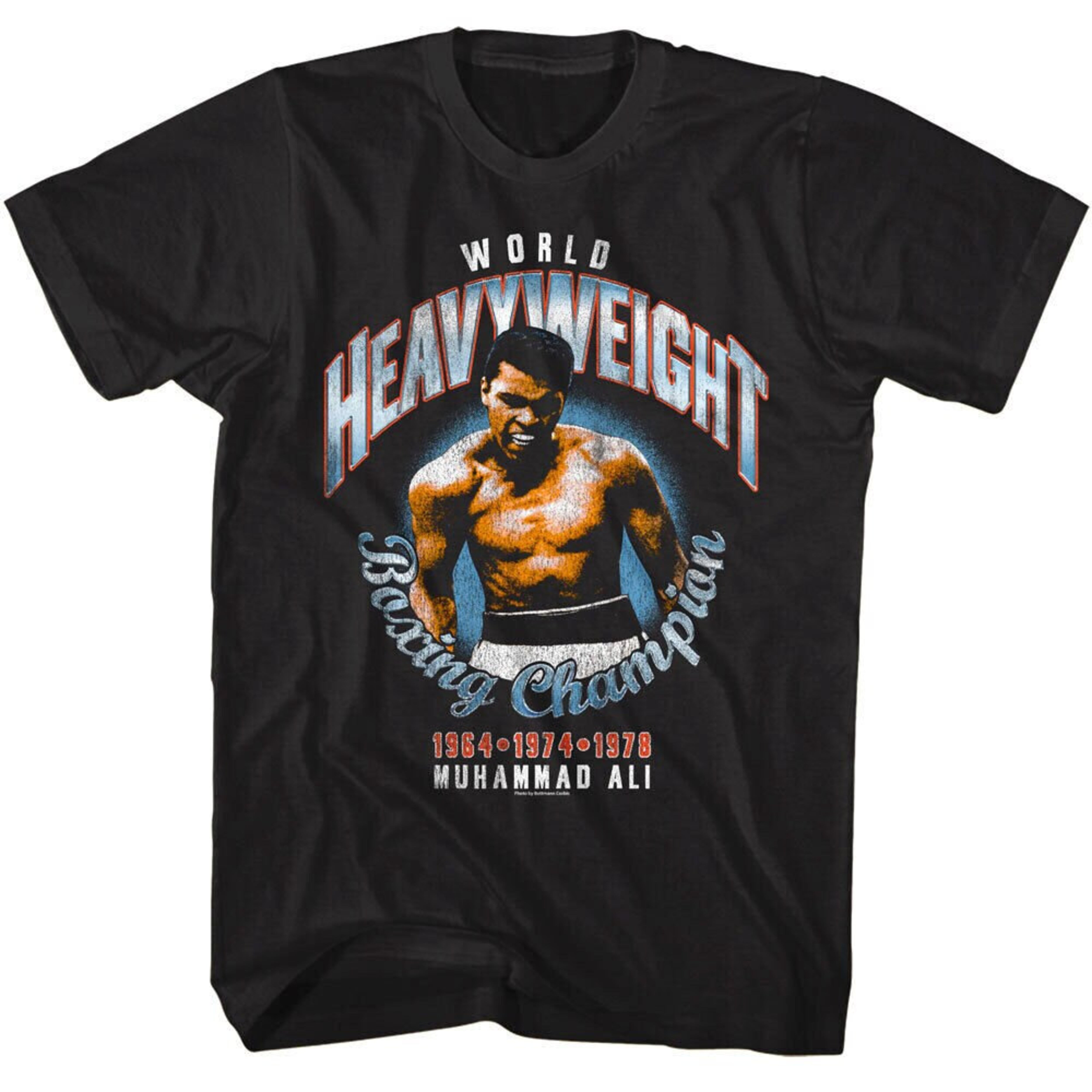 Muhammad Ali T Shirt Championship Years World heavyweight Boxing Tees ...