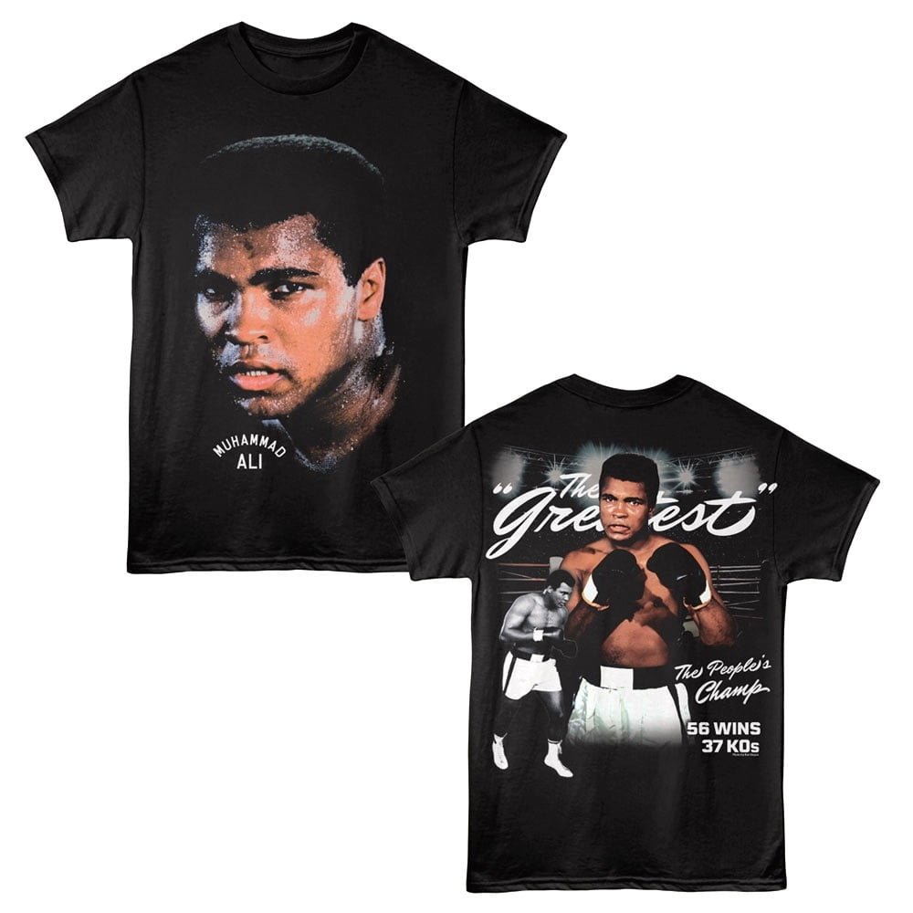 Muhammad Ali Extreme Close-up Men's T Shirt (Black, Adult2XL) - Walmart.com