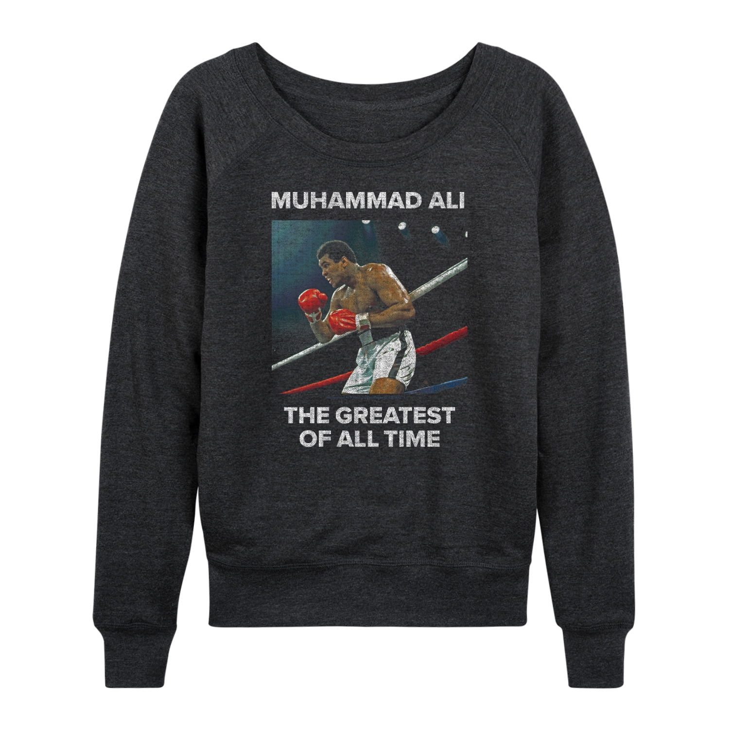 Muhammad Ali - The Greatest Of All Time -Women's French Terry Long ...