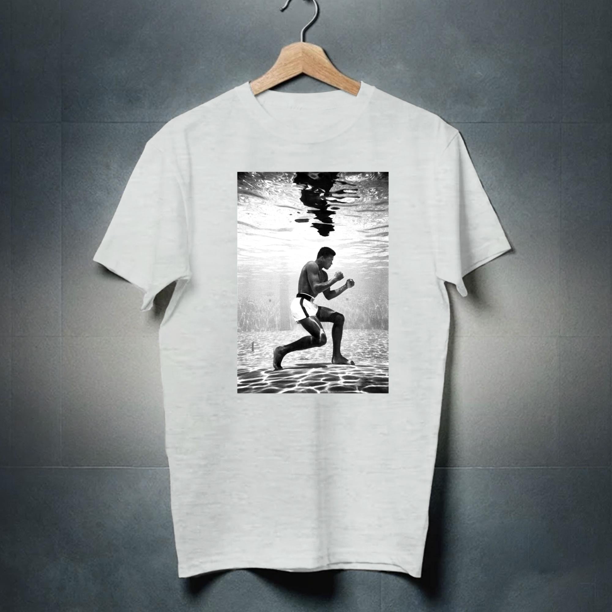 Muhammad Ali Under Water Fighting Position S to 5XL Made in the USA T ...