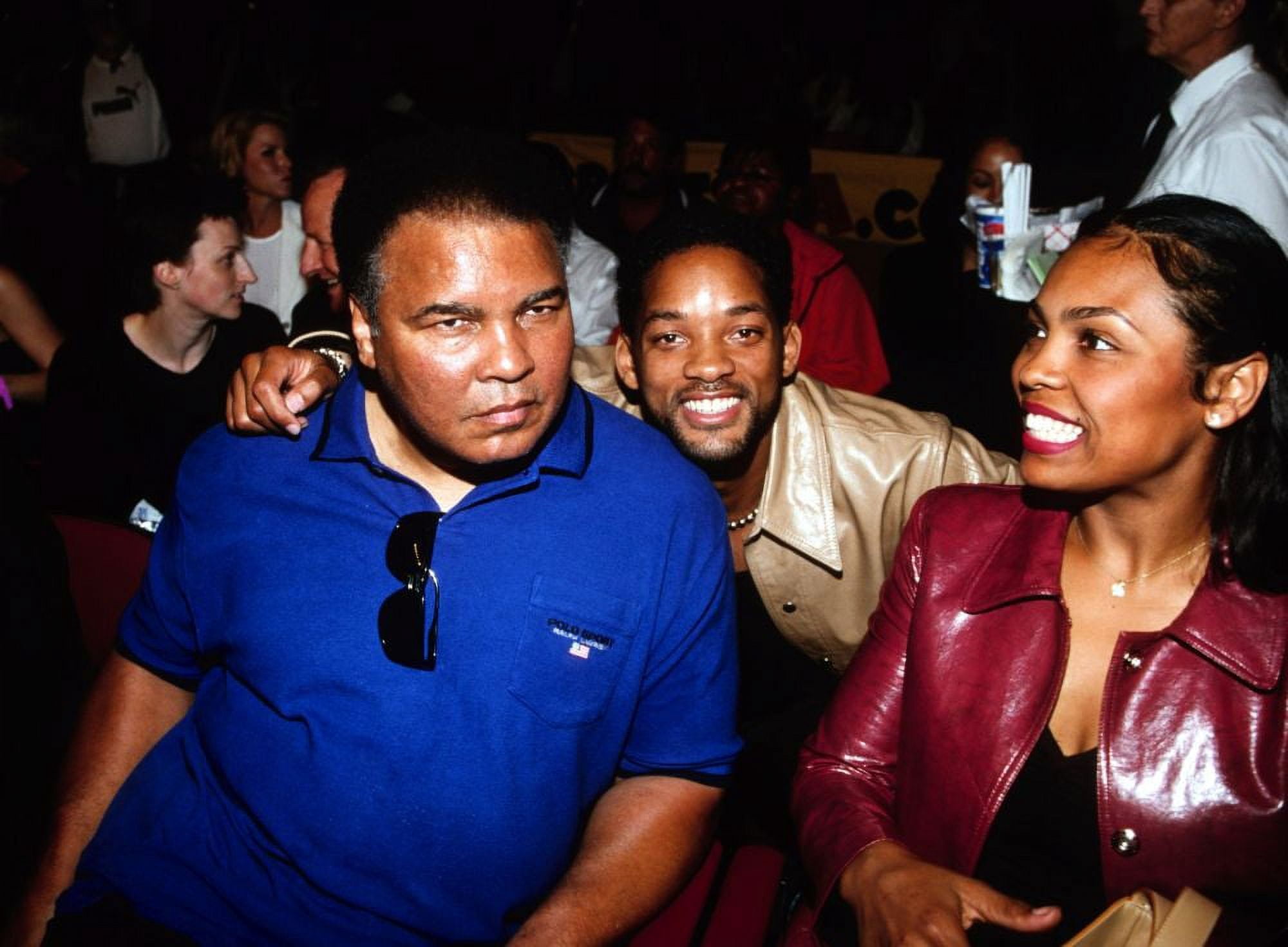 Muhammad Ali, Will Smith attending Muhammad's daughter, Laila's boxing ...
