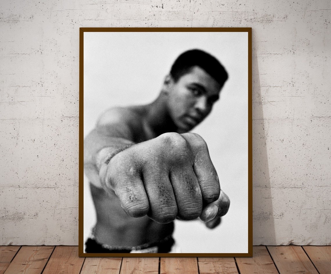 Muhammad Ali vintage photograph - retro wall art - The Greatest photo ...