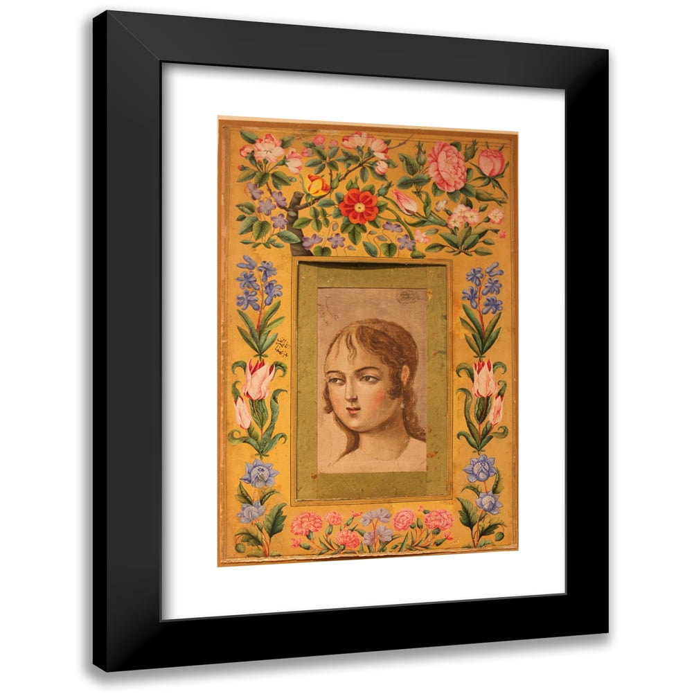 Muhammad Sadiq 17x24 Black Modern Framed Museum Art Print Titled ...