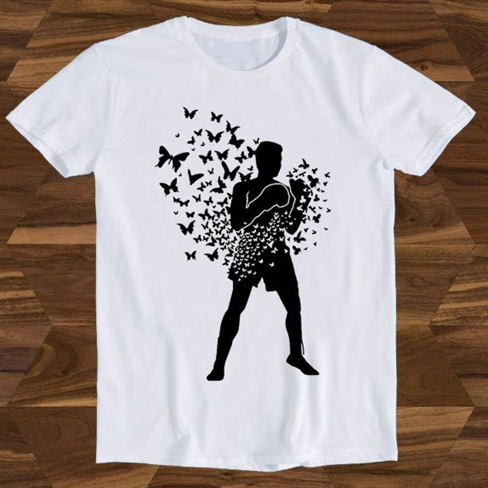 Muhammed Ali Float Like A Butterfly Boxing Box Birthday Design Drawing ...
