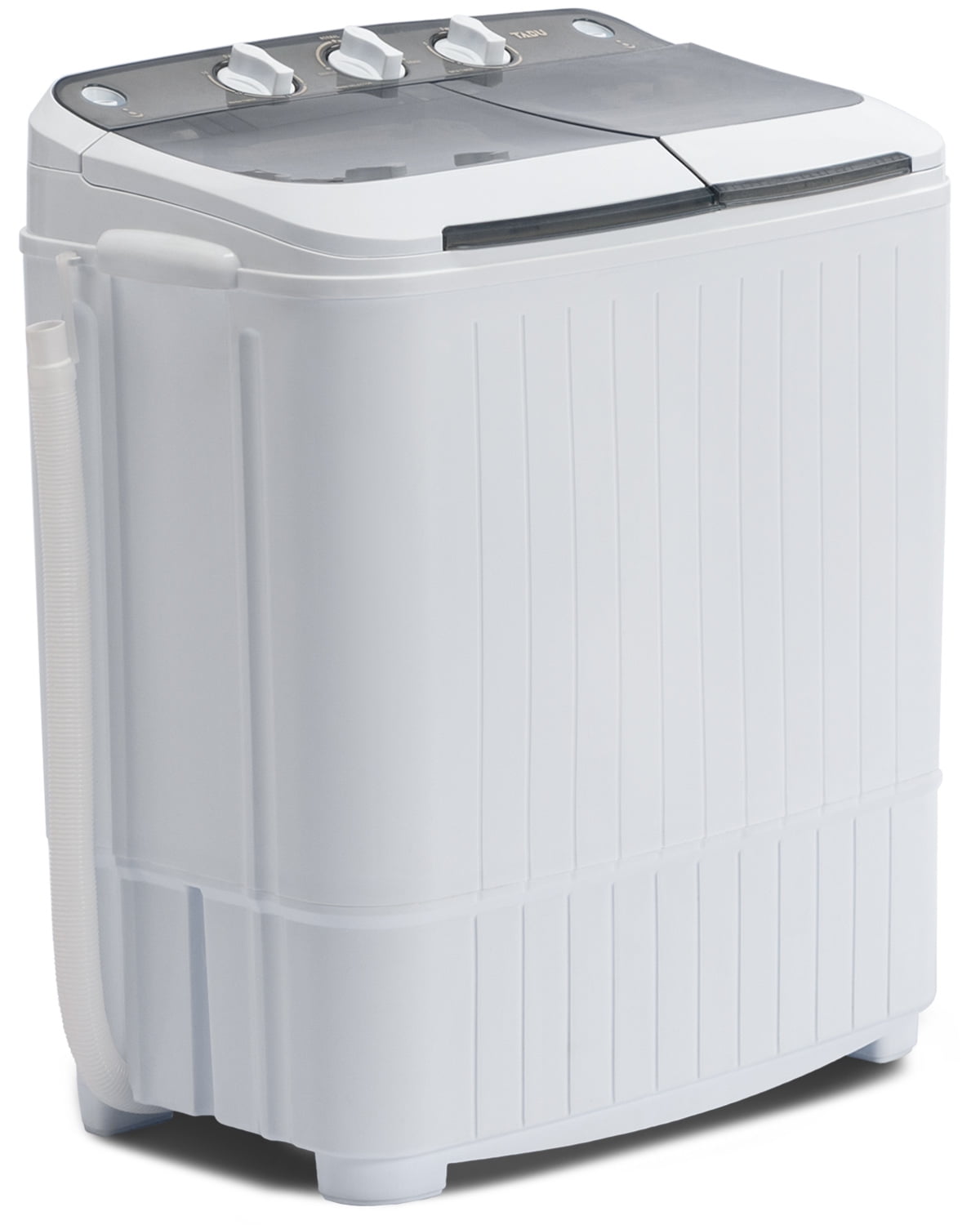 Muhub 16.5lbs Portable Washing Machine,Compact Twin Tub Wash&Spin Combo ...