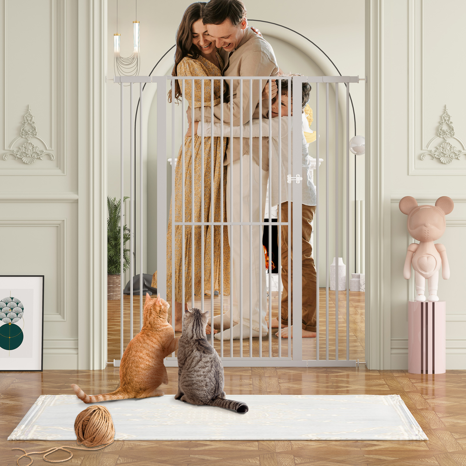 Mini Pet Gate Extension for 0680PW - White - Walmart.com