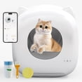 Muhub Self Cleaning Cat Litter Box,Automatic Cat Litter Box App Control ...
