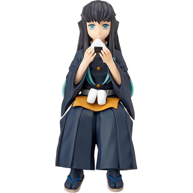 Muichiro Figure Action Figure Eating Rice Balls Series Demon Figures ...