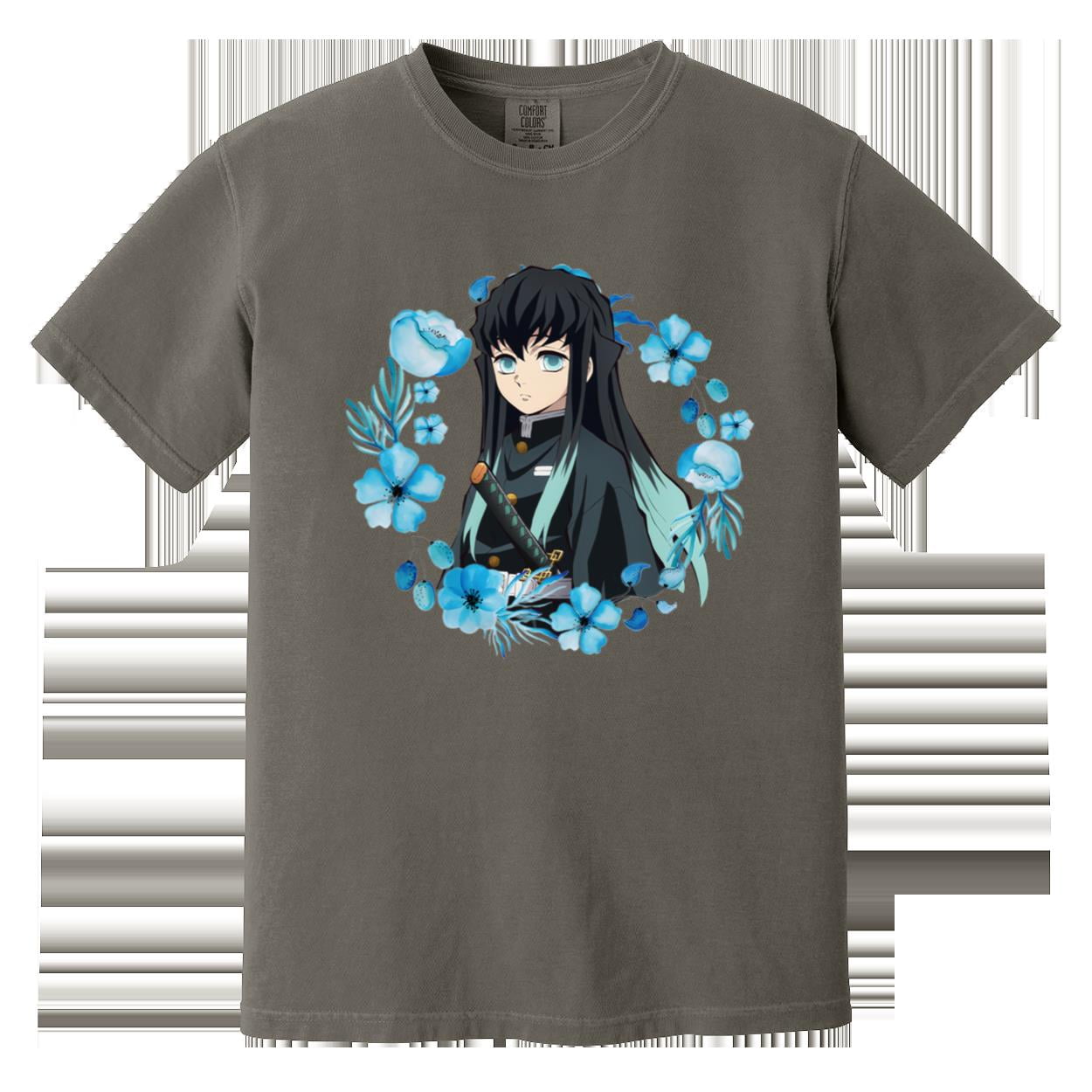 Muichiro Tokito Demon Slayer Anime Art Comfort Color T-Shirts, for men ...