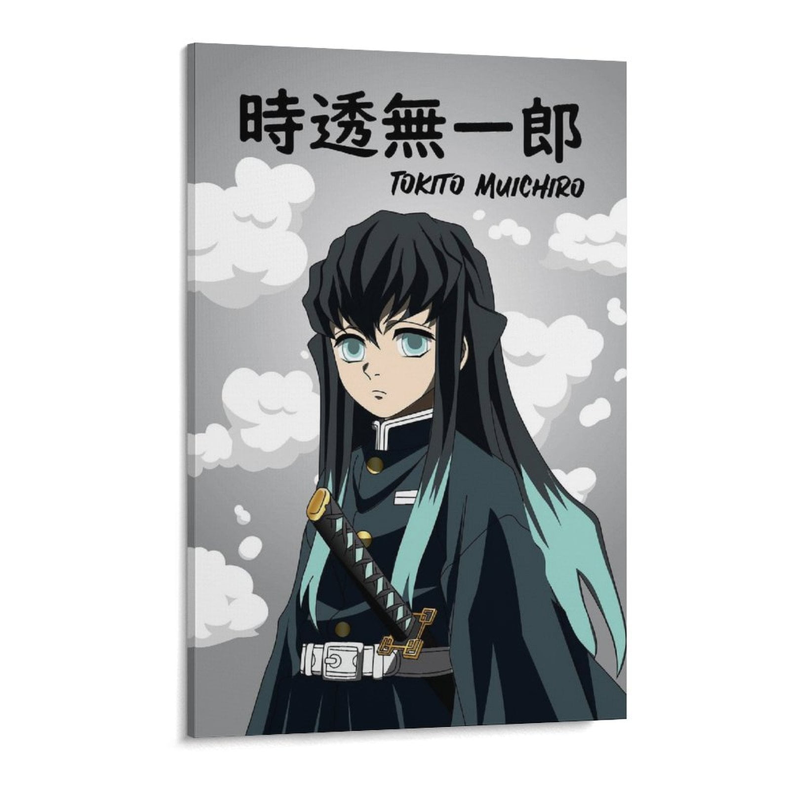 Muichiro Tokito Hashira Poster Canvas Painting Creativity Poster for ...