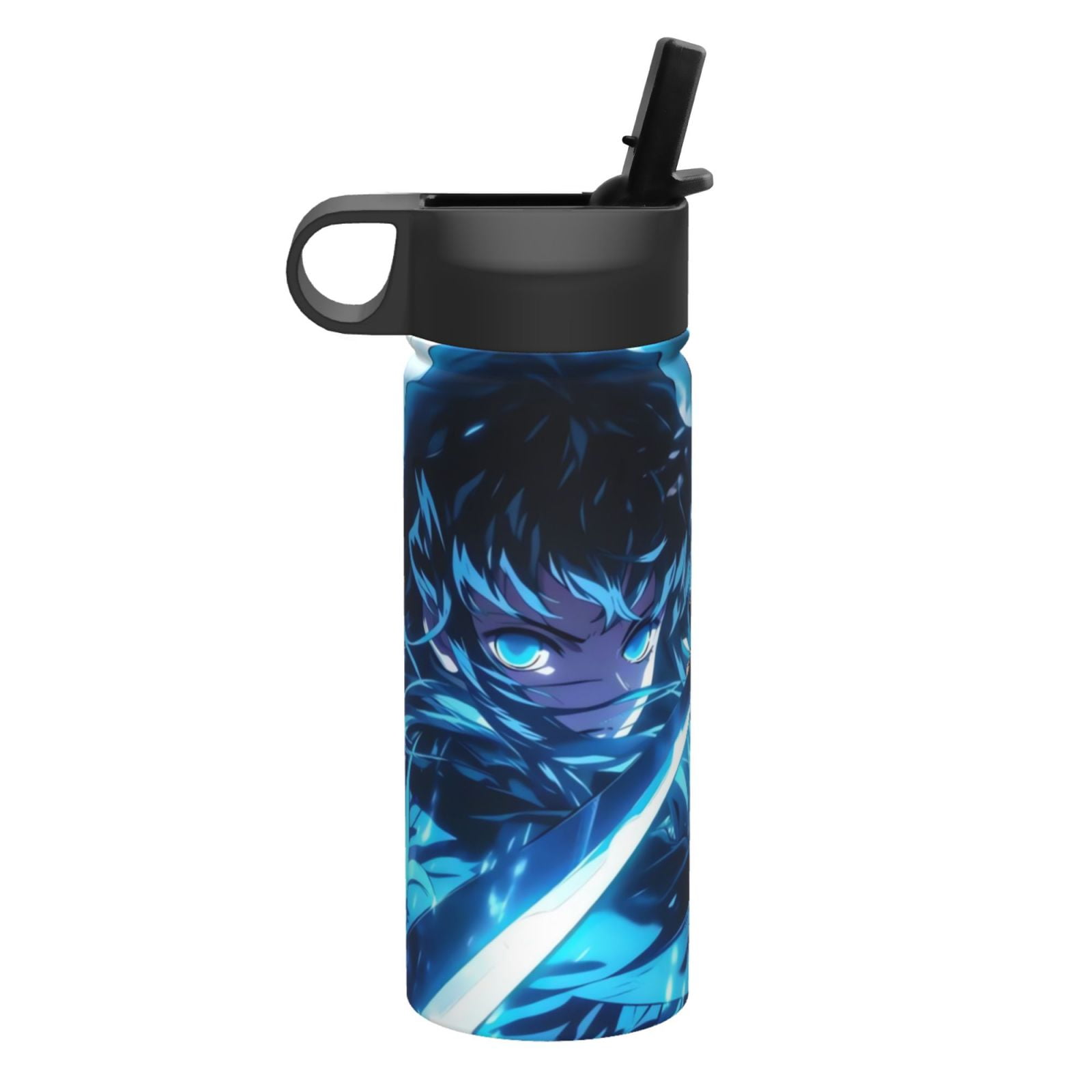 Muichiro Tokito Kids Insulated Water Bottle With Straw - 18 Oz ...