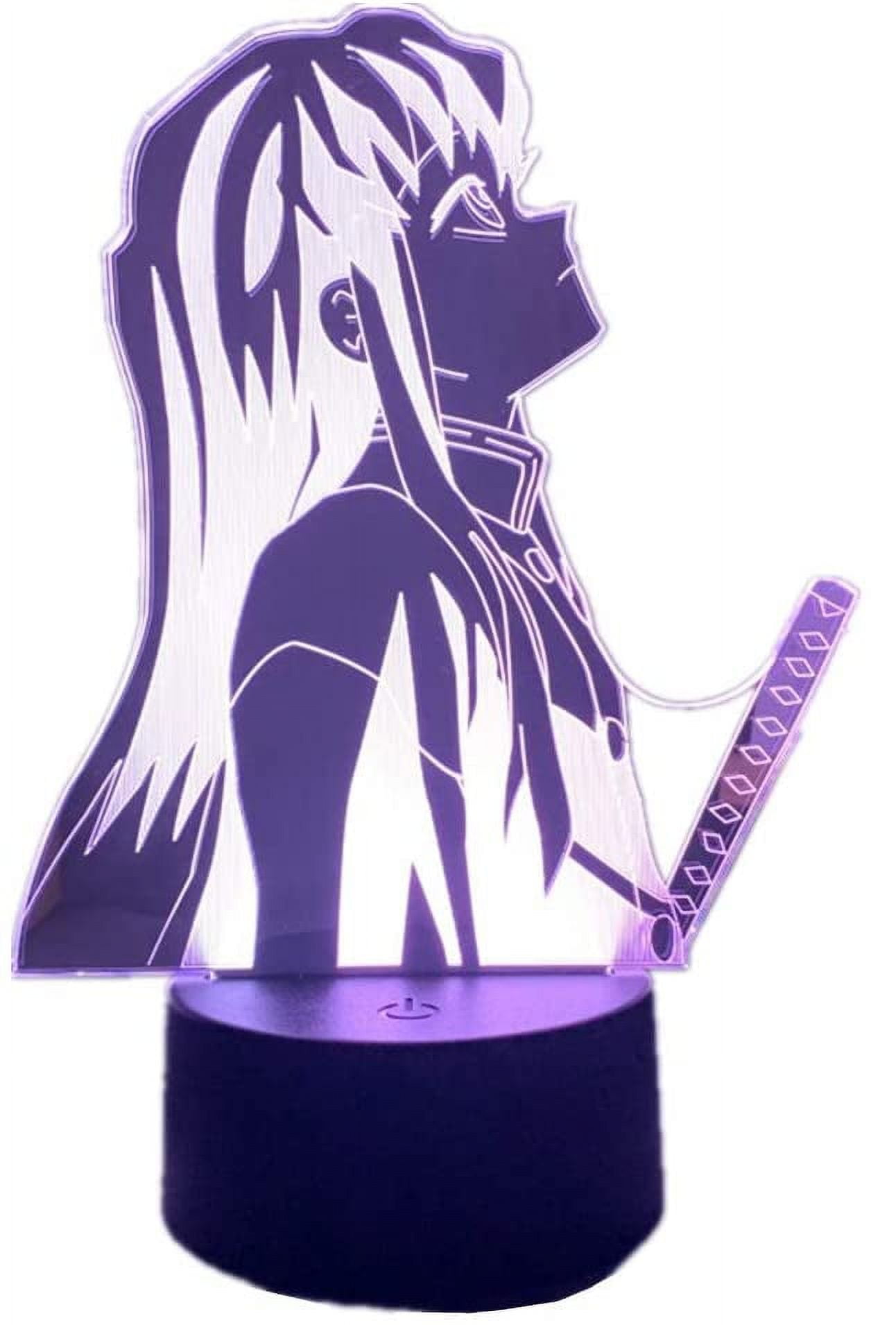 Muichiro Tokito Led Night Light for Bedroom Decor Gift Nightlight Touch ...