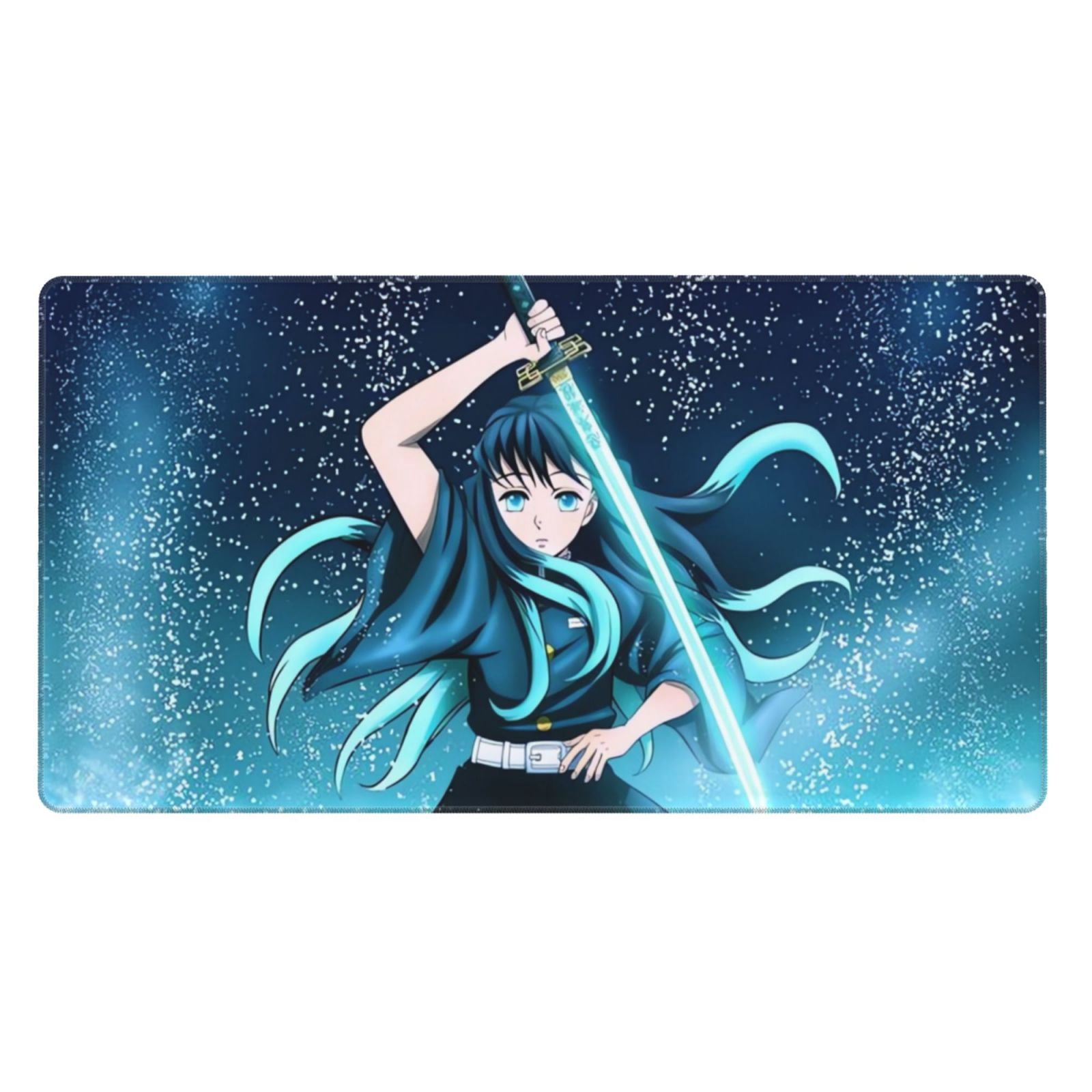 Muichiro Tokito Mouse Pad 16x29.5 Inch Computer Keyboard Mouse Pad ...