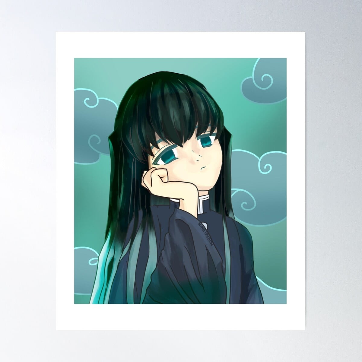 Muichiro Tokito Poster Wall Art, Modern Wall Decor For Living Room ...