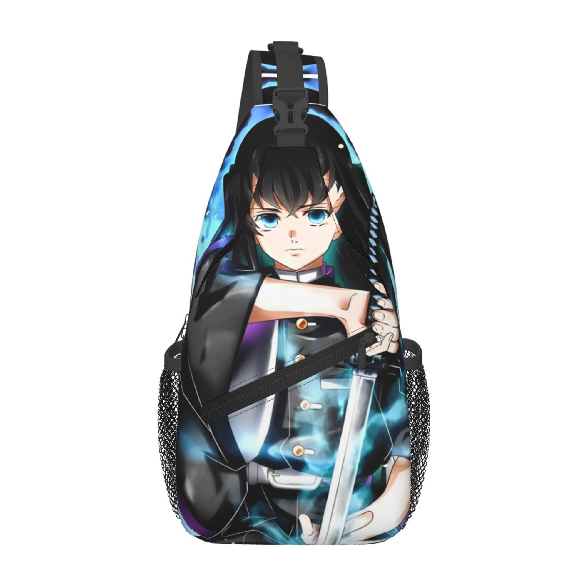 Muichiro Tokito Sling Bag Crossbody Sling Backpack Chest Bag Daypack ...