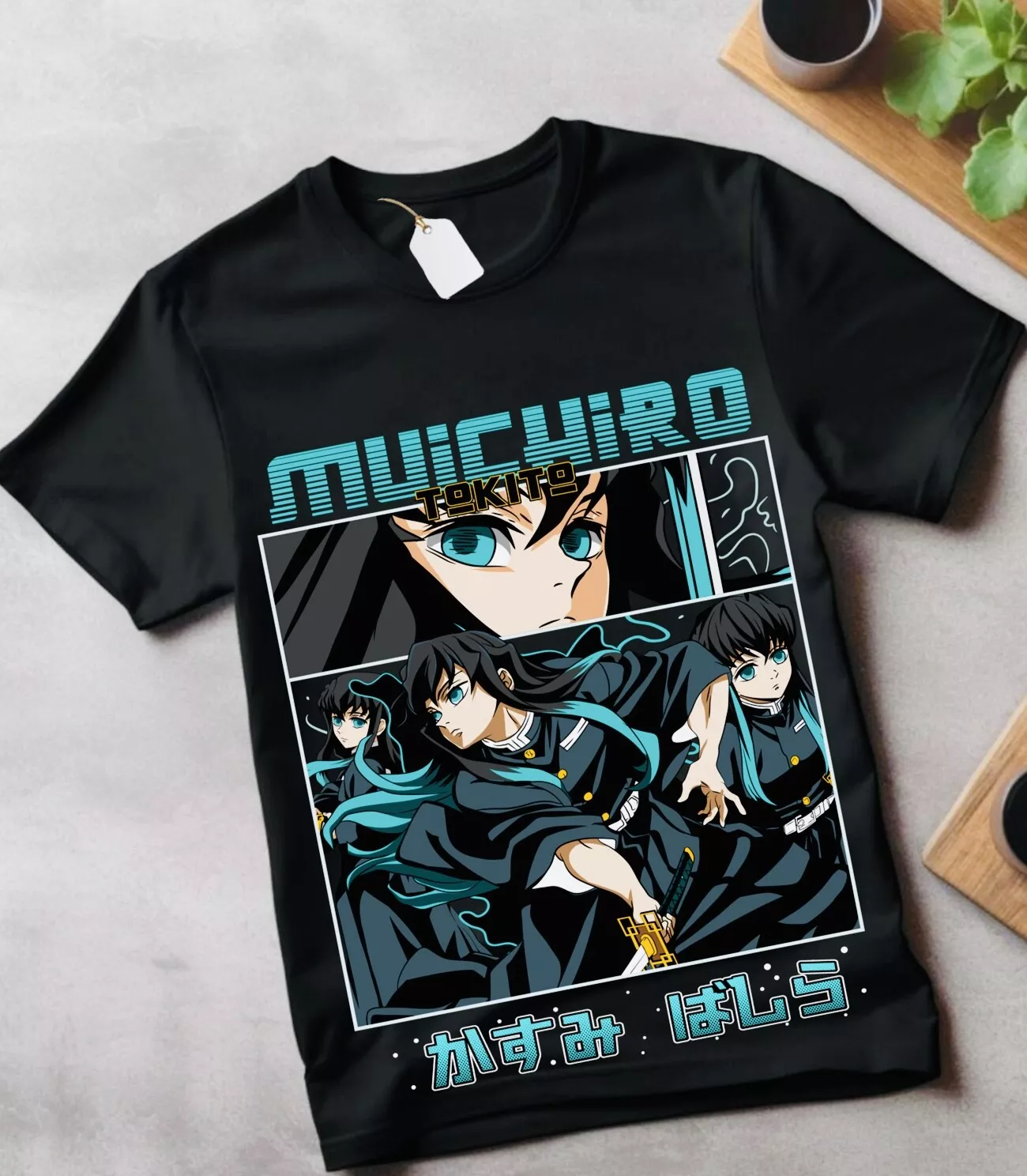 Muichiro Tokito T-shirt Kimetsu no Yaiba Demon Slayer Anime gift unisex ...