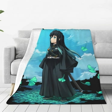 Demon Slayer Inosuke Hashibira Throw Blanket Couch Bed Sofa Soft ...