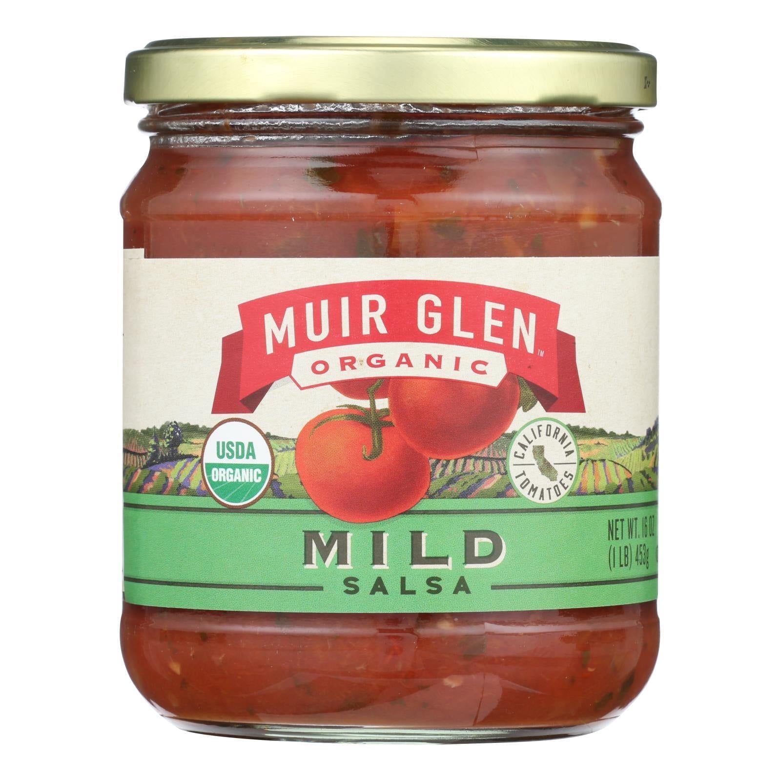 Muir Glen Muir Glen Mild Salsa - Tomato - Case of 12 - 16 oz. - Walmart.com