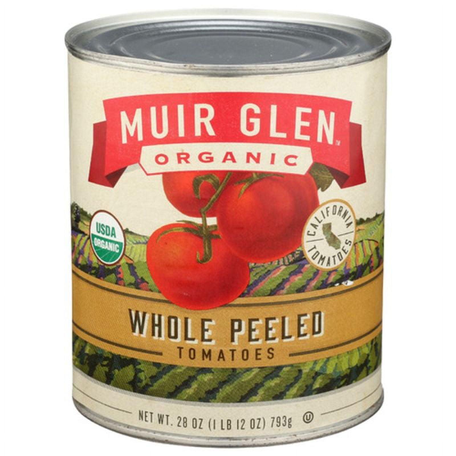 Muir Glen Organic Whole Peeled Tomatoes 28 oz - Walmart.com