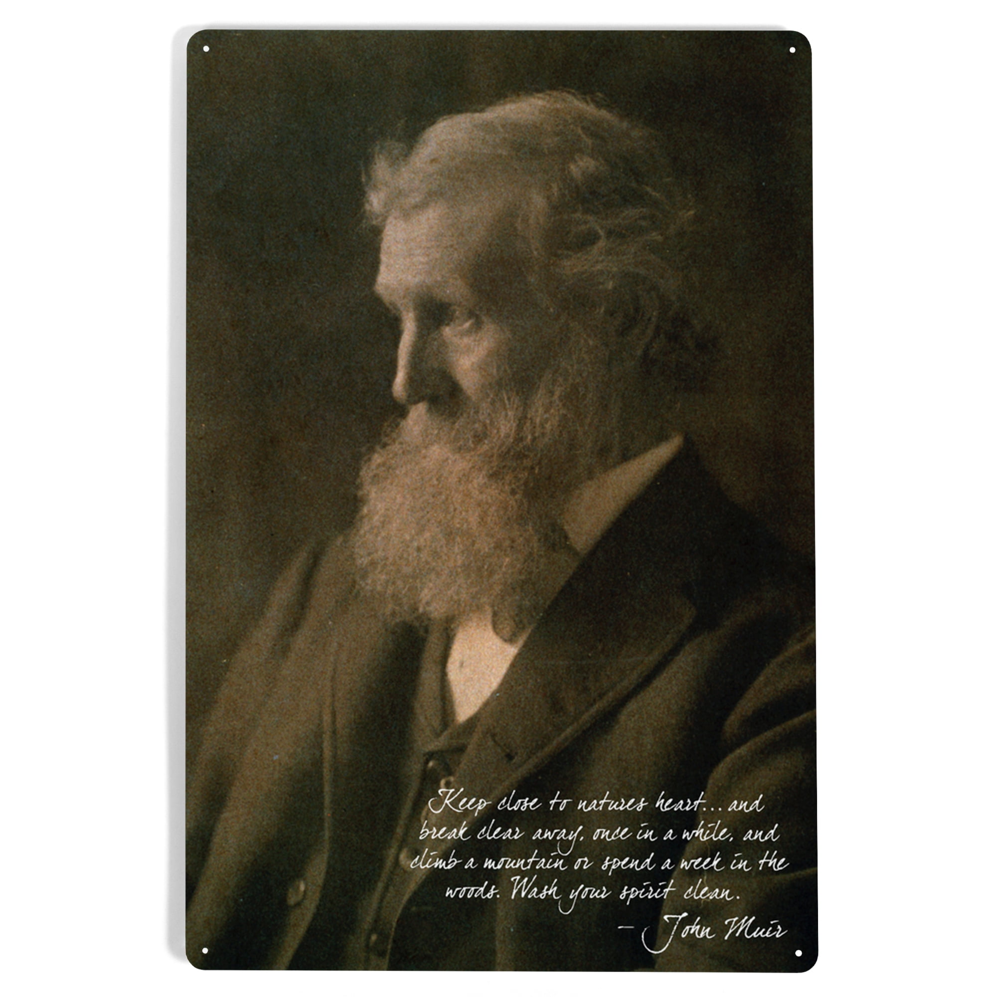 Muir Woods National Monument, California, John Muir Portrait (12x18 ...