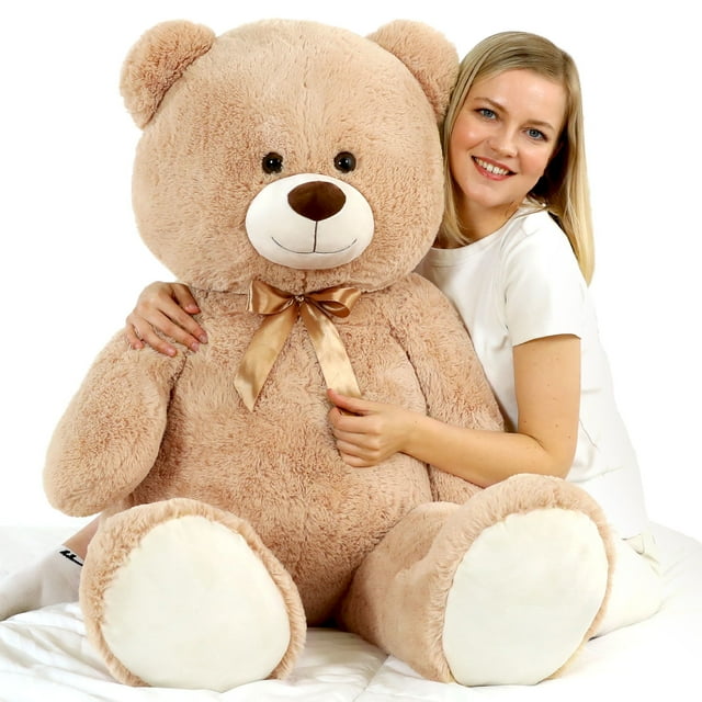Muiteiur Giant Teddy Bear 47'' Giant Stuffed Animal Big Bear Plush Toy ...
